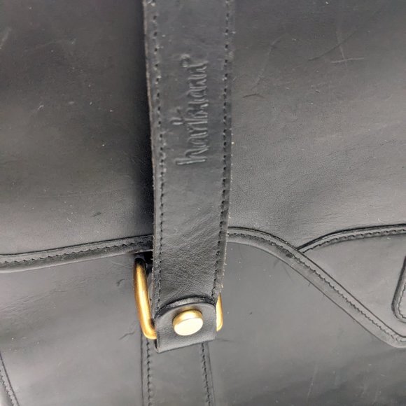 Hartmann | Bags | 997 Hartmann Hartman Black Leather Briefcase ...